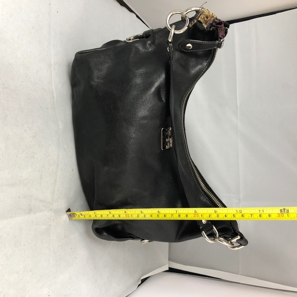 Coach | Bags | Coach 434 Madison Hailey Black Leather Purse Sat | Poshmark